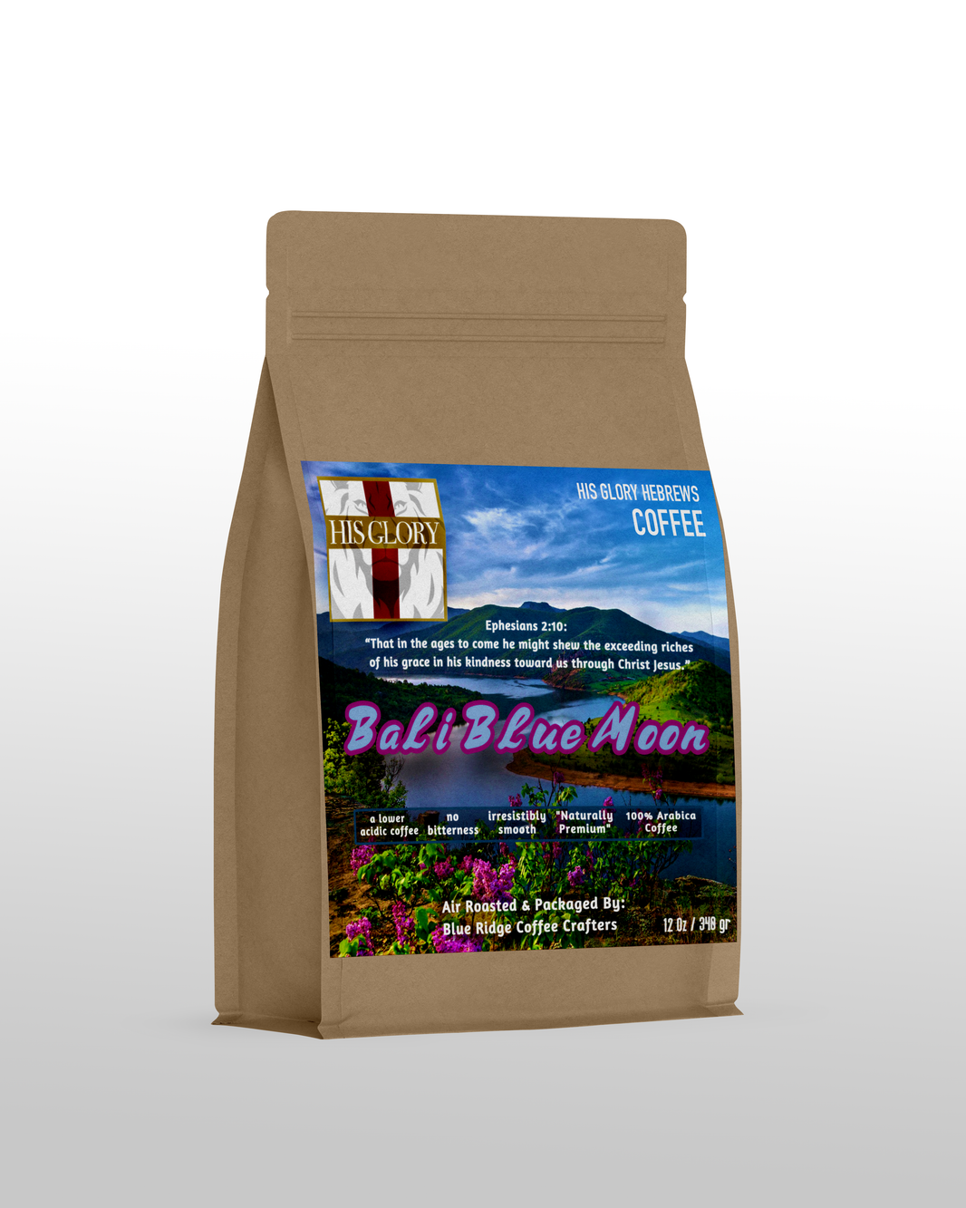 HIS GLORY HEBREWS COFFEE – Blue Ridge Coffee Crafters
