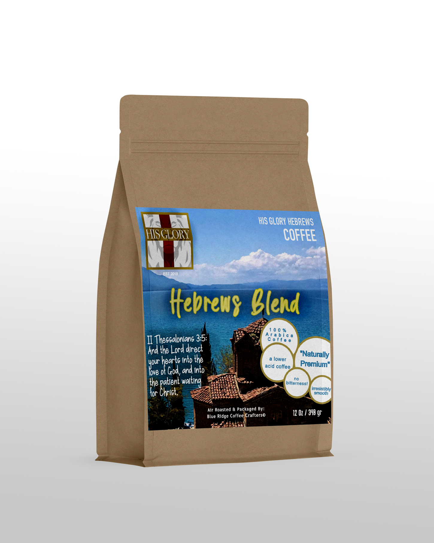 HIS GLORY HEBREWS COFFEE – Blue Ridge Coffee Crafters